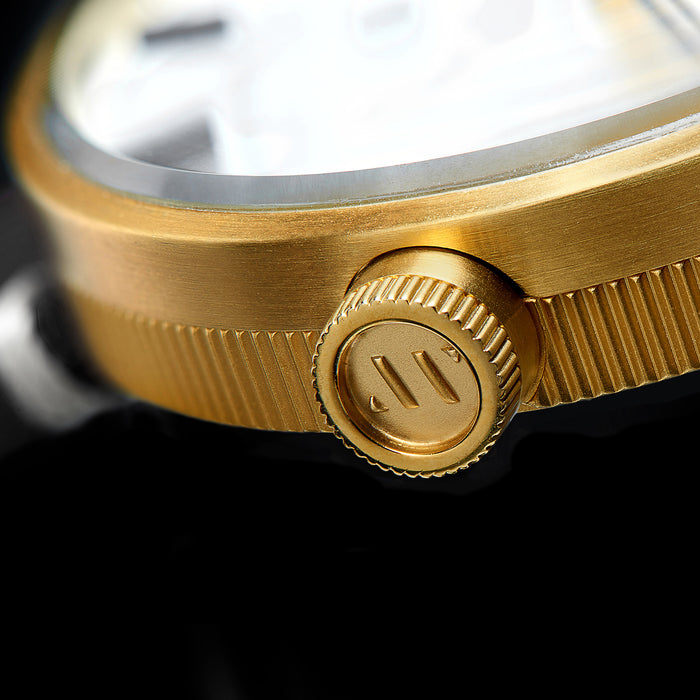 BW002 Gold - Silver White